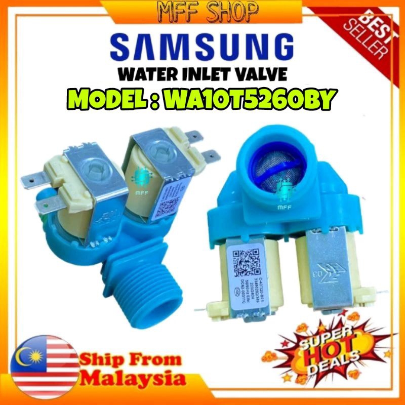 WA10T5260BY Samsung Washing Machine Water Inlet Valve | Shopee Malaysia