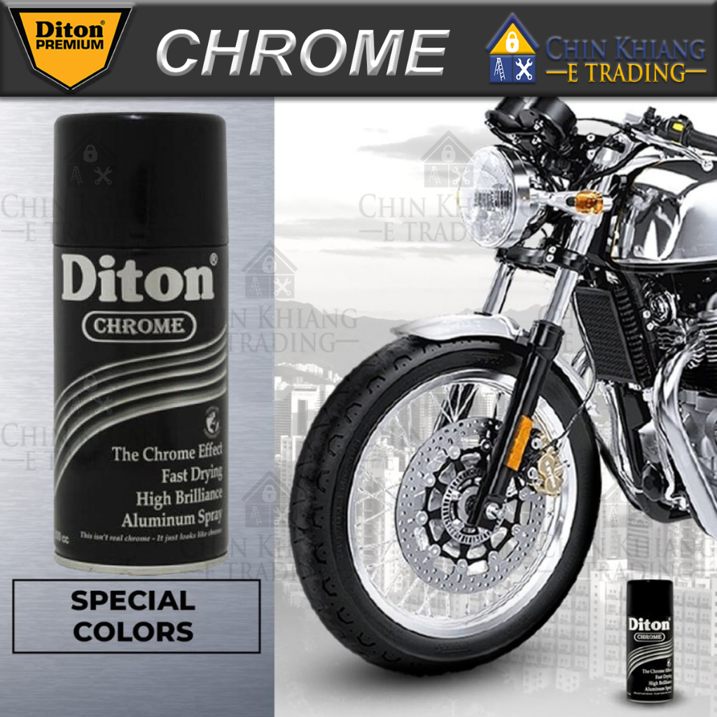 Diton Chrome Spray Paint Special Colour 300ml | Shopee Malaysia