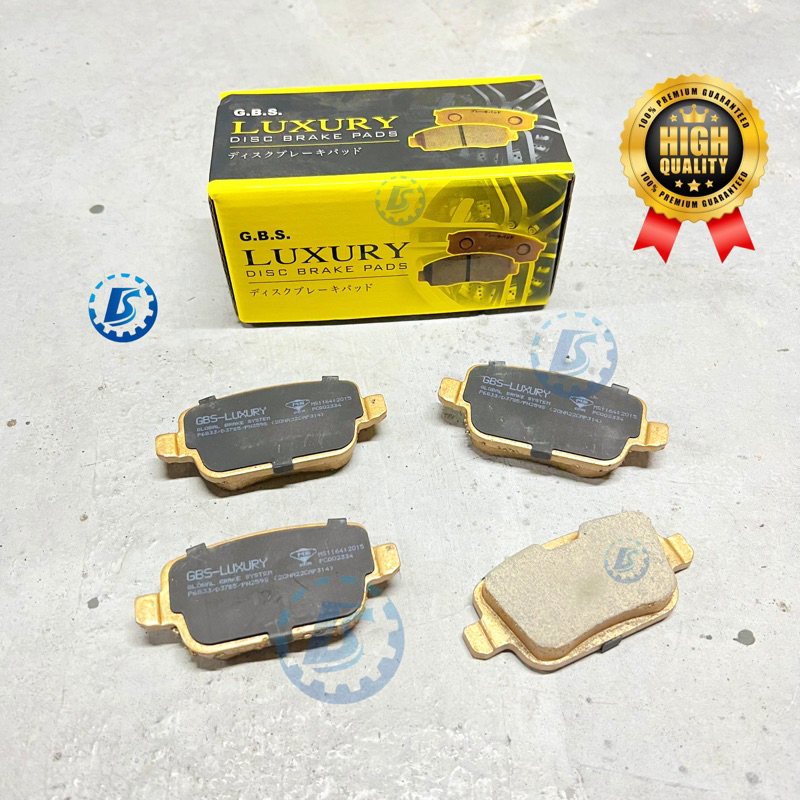 🔥GBS LUXURY🔥Proton Exora Bold CFE Preve Turbo Suprima S Rear Brake Pads ...