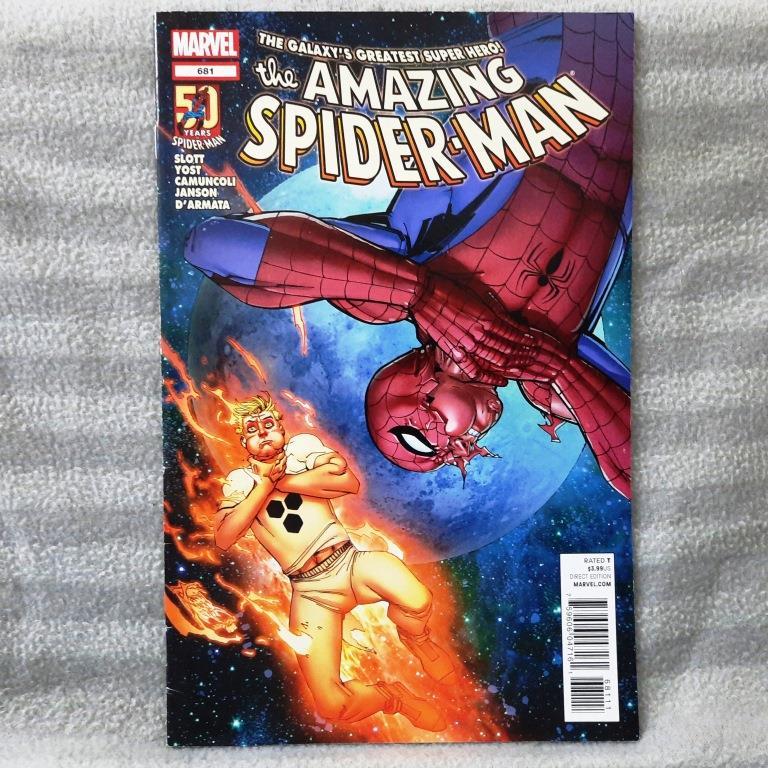 Amazing Spider-Man #681 (2nd Series) Marvel Comics (Dan Slott, Giuseppe ...