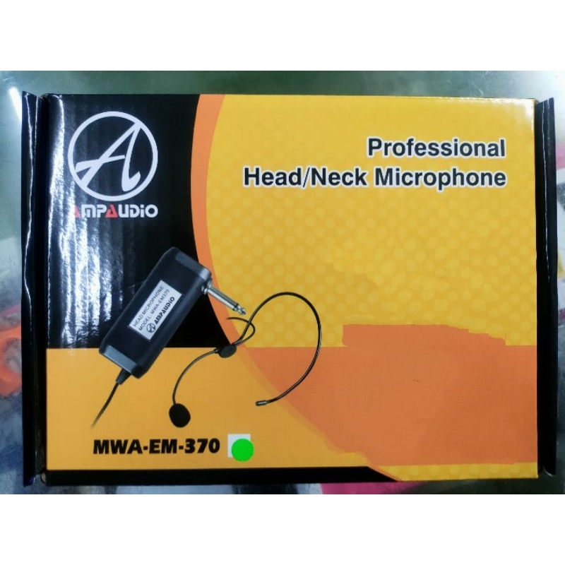(MIC IMAM MASJID)AMPAUDIO PROFESSIONAL CLIP MICROPHONE MWA-EM370 ...