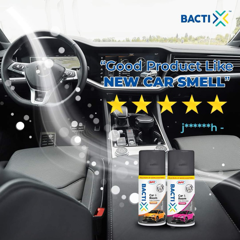 Bacti X Car Odor Eliminator AUTOMATIC Spray (100ml) | Shopee Malaysia