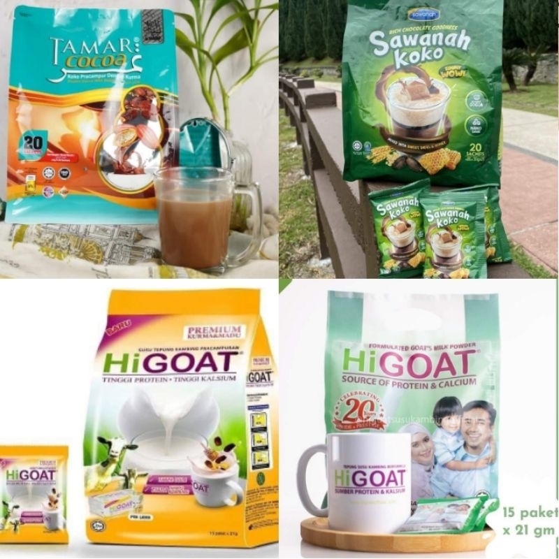 TAMAR COCOA / SAWANAH / HI GOAT ORIGINAL HQ | Shopee Malaysia