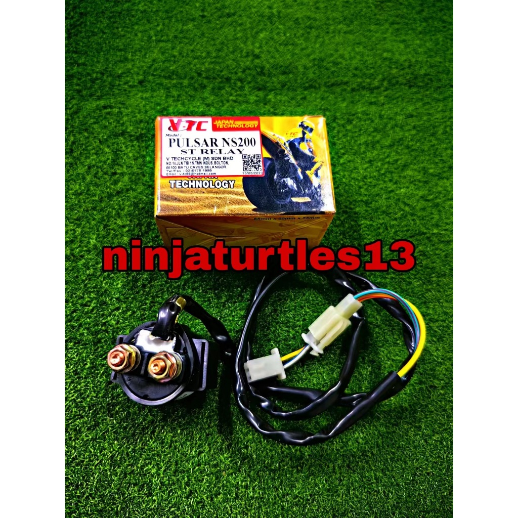 PULSAR NS200 RS200 NS160 V15 Starter Relay ORIGINAL VTC | Shopee Malaysia