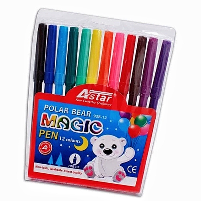 ASTAR Magic Pen (12 colours /24 Colours) | Shopee Malaysia