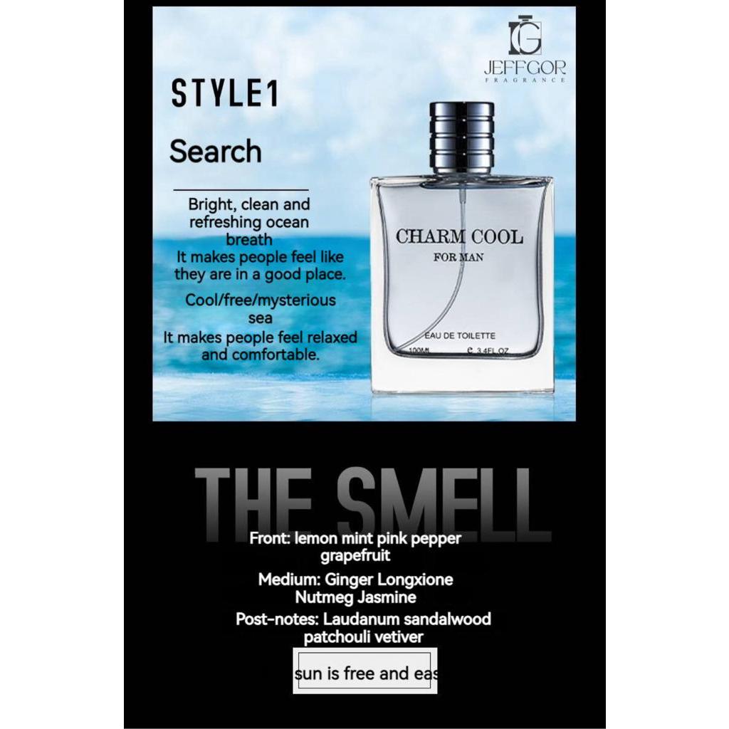 Polilai Charm Cool Perfume For Men 100ml EDP EDT | Shopee Malaysia