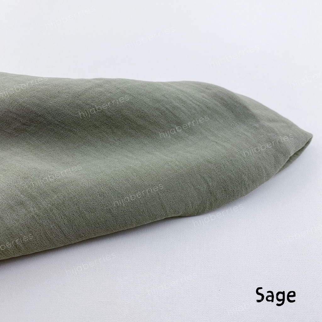 Chiffon Crumple Shawl (Ironless Shawl) | Shopee Malaysia