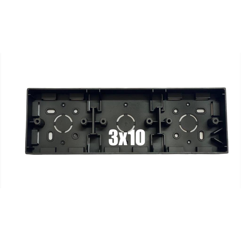 PVC Box Surface Full ABS Black 3 x 3 3 x 7 3 x 10 3 x 13 Inch Nut Box ...