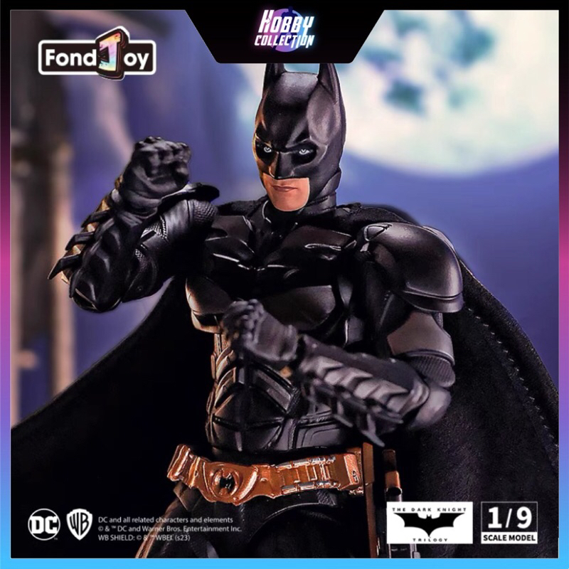Batman Dark Knight Action Figures Original DC Fondjoy 1/9 Scale Batman ...