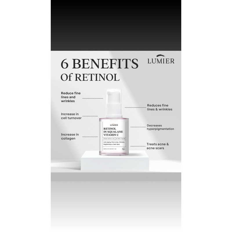 LUMIER MALAYSIA RETINOL | Shopee Malaysia