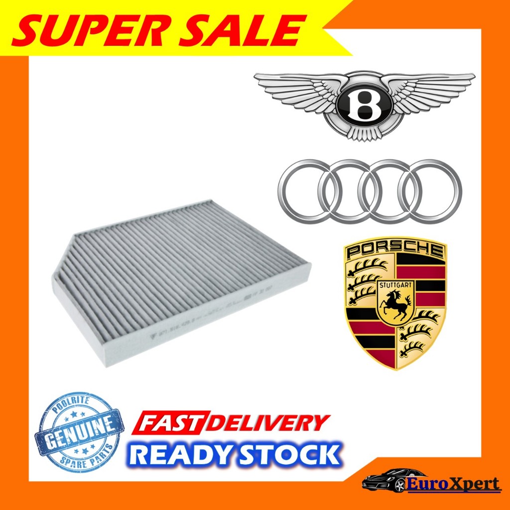[ORIGINAL] CABIN FILTER CARBON PORSCHE PANAMERA TAYCAN BENTLEY ...