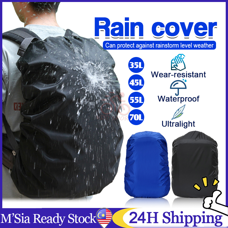 35-70L Backpack Rain Cover Waterproof Outdoor Large Ultra Light Elastic ...