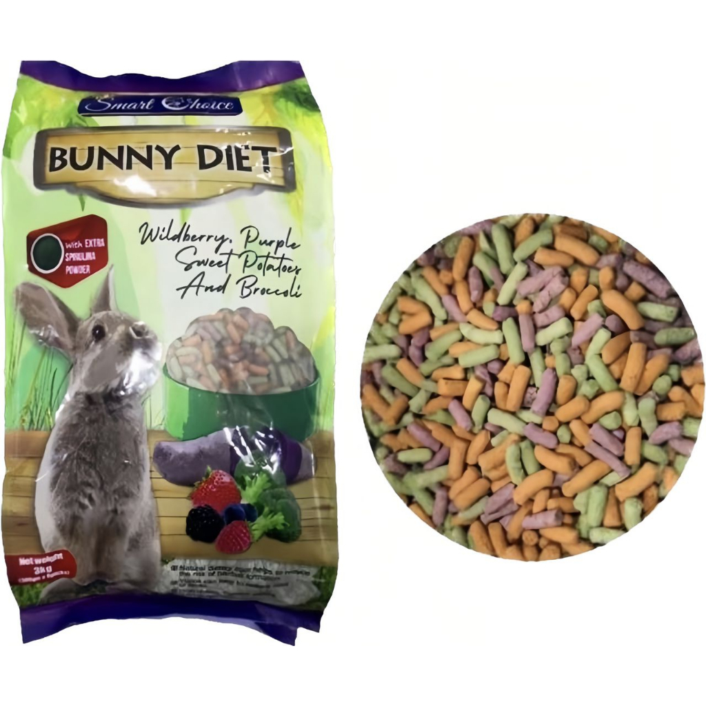 SMART CHOICE BUNNY DIET 3KG RABBITS FOOD (MAKAN ARNAB) | Shopee Malaysia