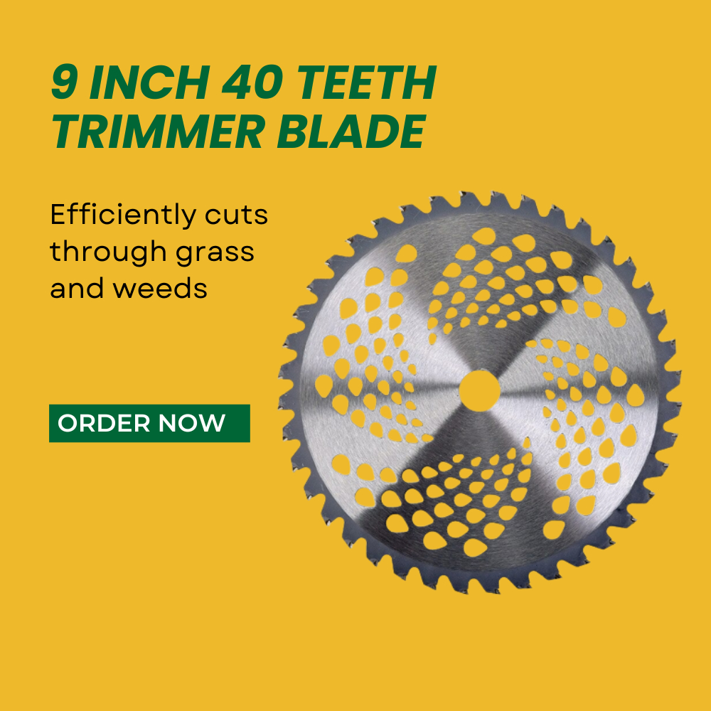 9 inch 40 Teeth Grass Trimmer Weed Cutter Disc Blade Lawn Mower Parts ...