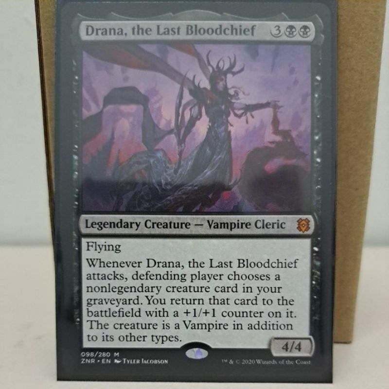 MTG Drana, the Last Bloodchief (ZNR)(Mythic) | Shopee Malaysia