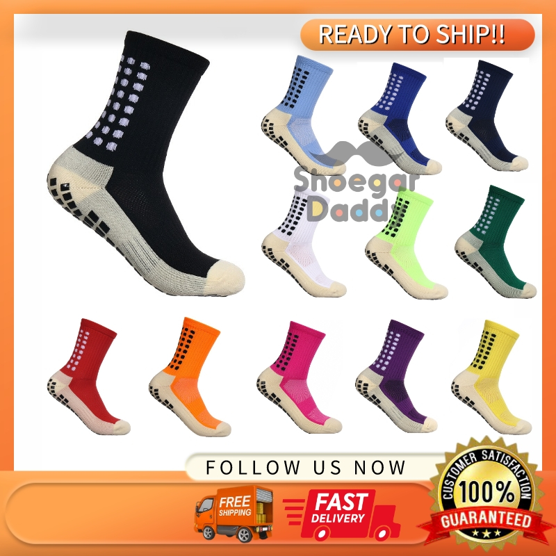 SD Anti Slip Socks Football Stoking Anti Slip Futsal Tebal Stokin Sukan ...