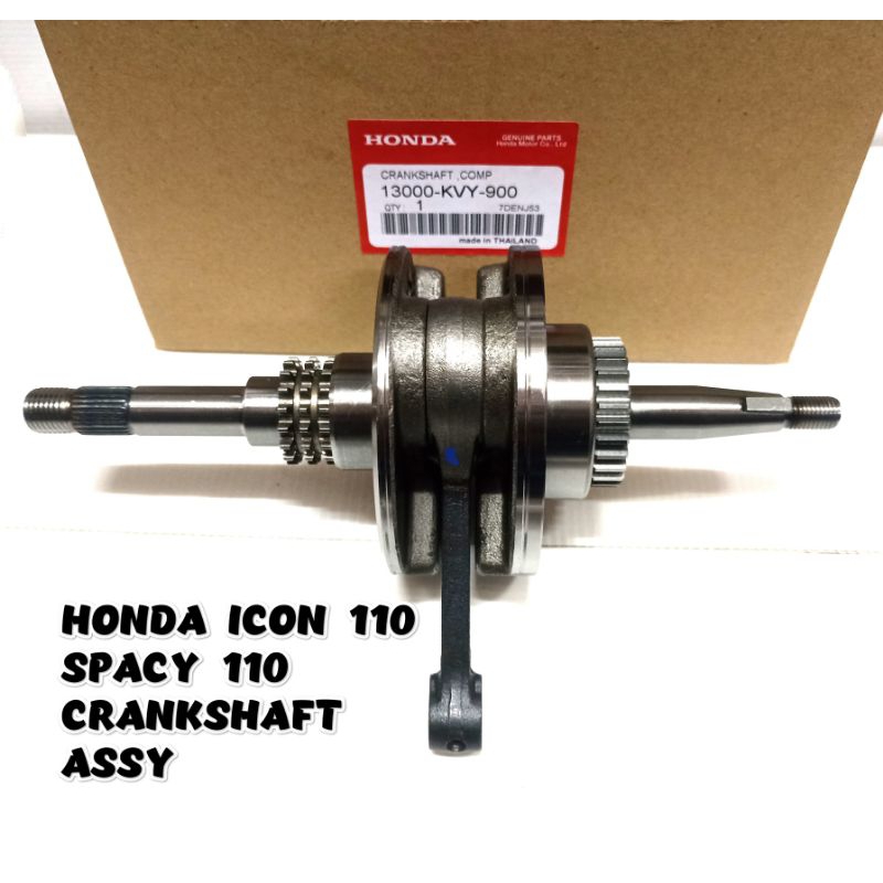 SPACY110 ICON110 SPACY ICON 110 Crankshaft Assy HONDA ORIGINAL 13000 ...