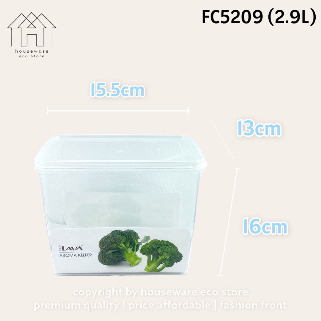 Lava Aroma Keeper Food Container | Rectangle Container | Container ...