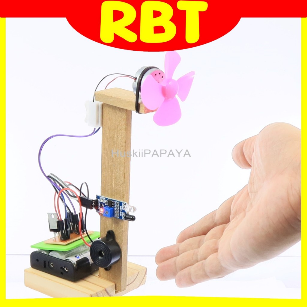 RBT Sensor inframerah + kipas automatik / Infrared sensor + Automatic ...