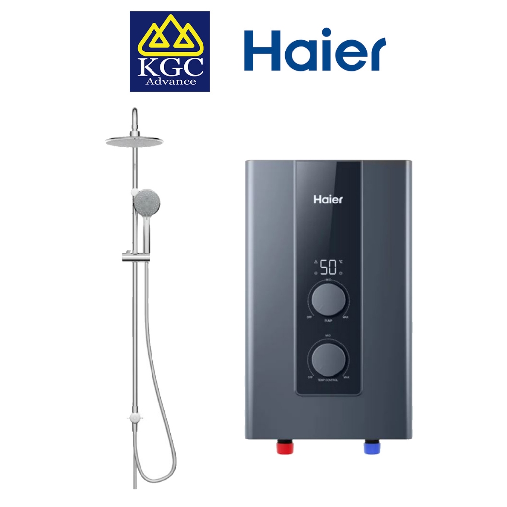 Haier Instant Rain Shower Water Heater DC Pump EI42E-FP3B | Shopee Malaysia