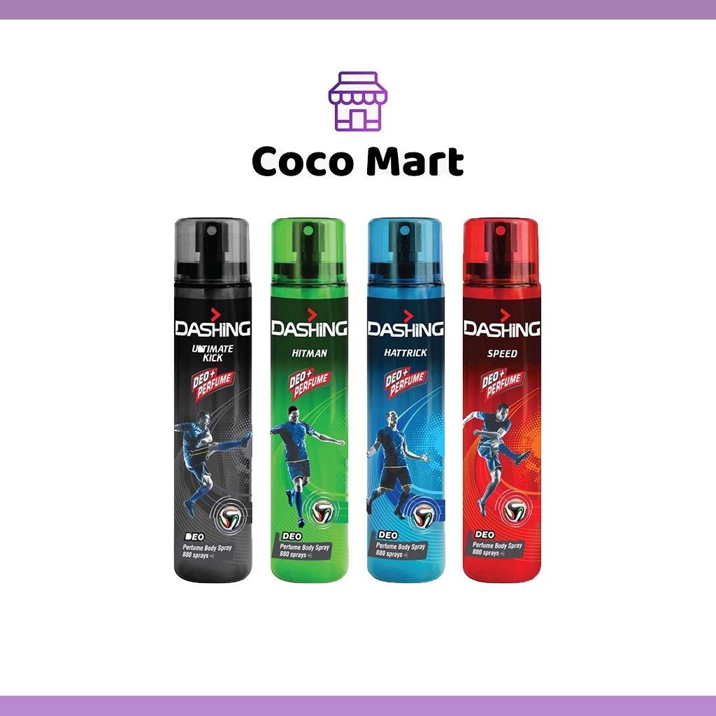 Dashing Deo Perfume Body Spray 120ml | Shopee Malaysia