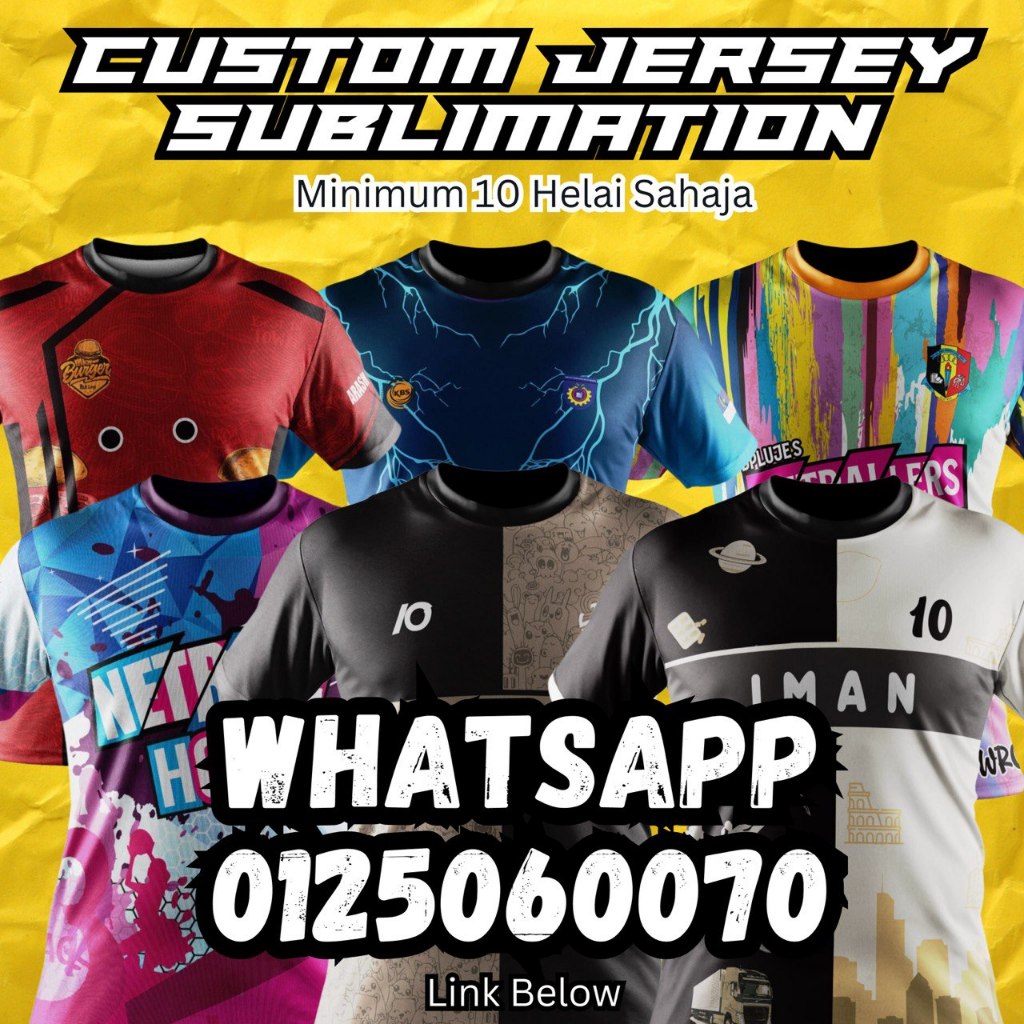 🔥FREE CUSTOM DESIGN🔥Fresh Design Jersey Sublimation Tshirt Jersey Event ...