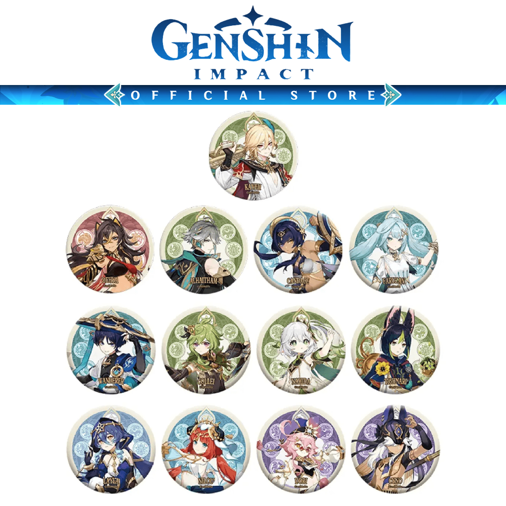 miHoYo Genshin Impact Sumeru Character Badge Series | Shopee Malaysia