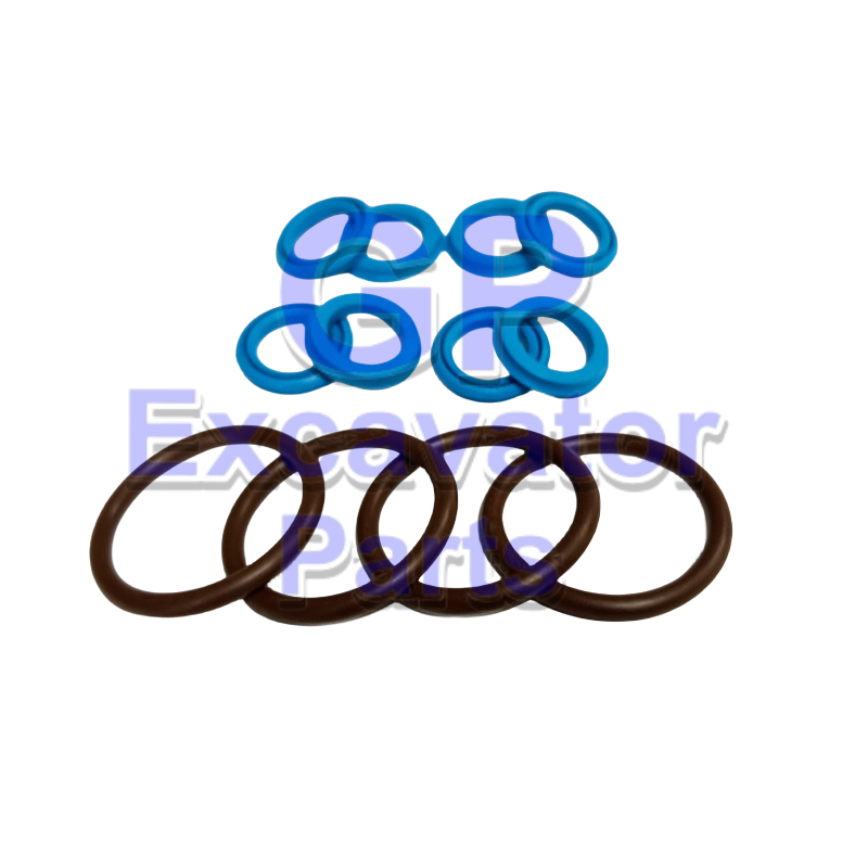 For Hydraulic Excavator Pilot Valve Repair Seal Kit Set (10mm type ...