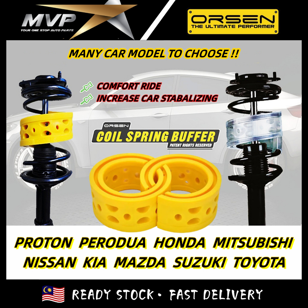 Orsen Spring Buffer Premium Universal Proton Perodua Toyota Honda Mazda ...