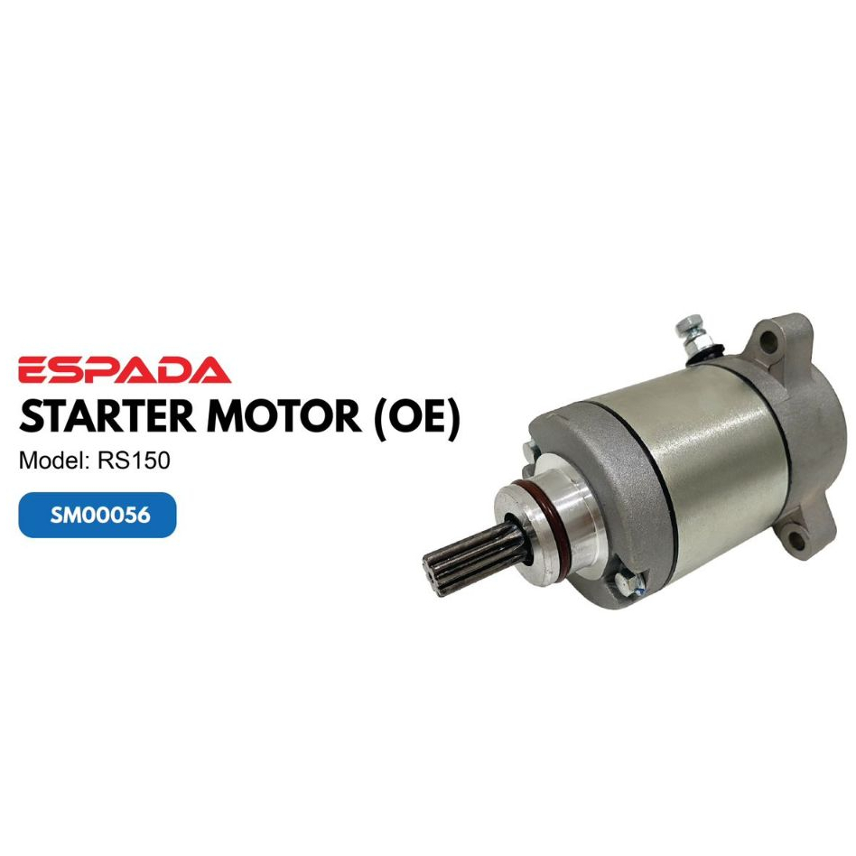 RSX150 / RSX 150 / RS150 / RS 150 ESPADA STARTER MOTOR ( OE ) | Shopee ...