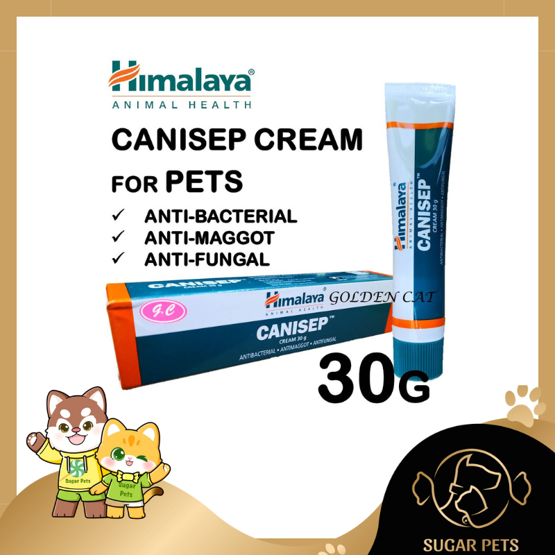 Himalaya Canisep Antifungal Cream (Cat & Dog) Small Animals 30G ...