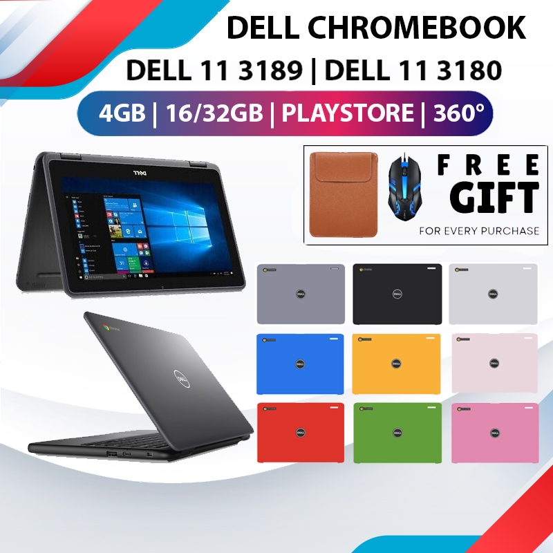 Dell Chromebook 11 3189 2 in 1 (Touch Screen + Play Store) - Intel ...