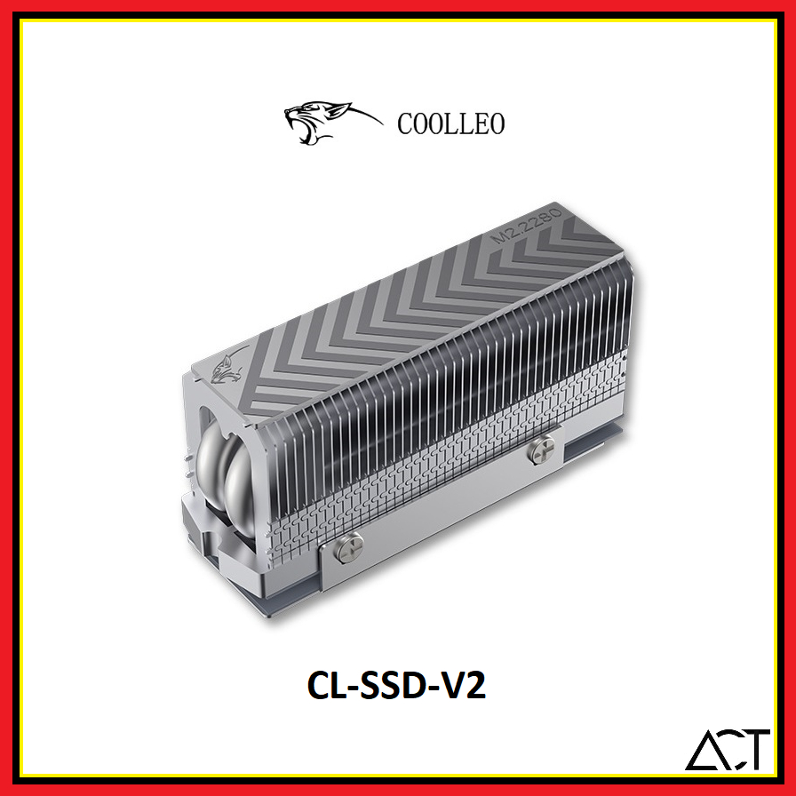 Coolleo CL-SSD-V2 M.2 2280 SSD High-Performance Cooling Heatsink ...