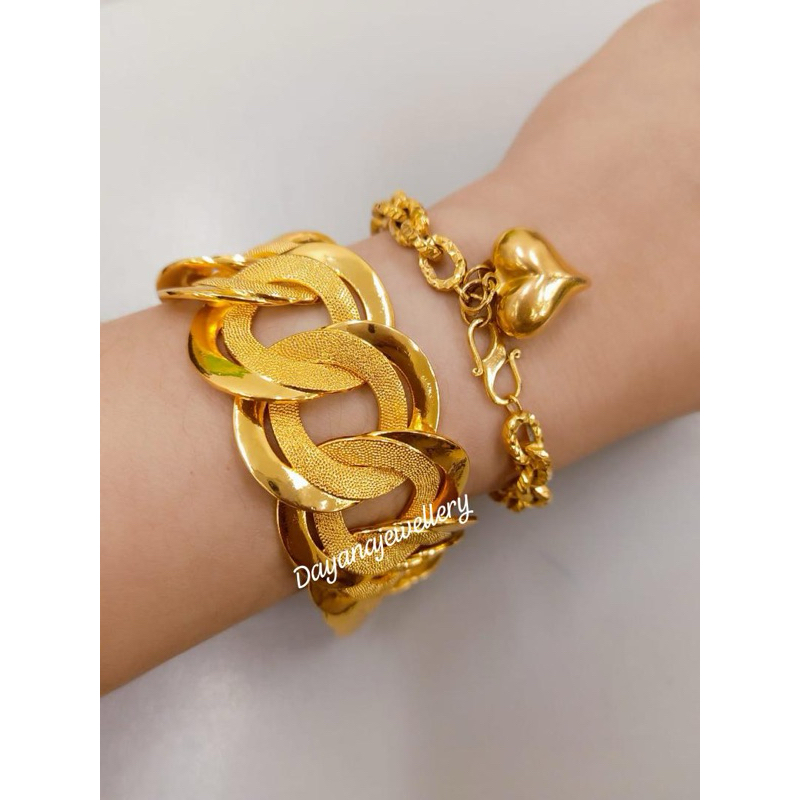 🔥COP916🔥GELANG TANGAN COCO KING SUASA 3CM | Shopee Malaysia