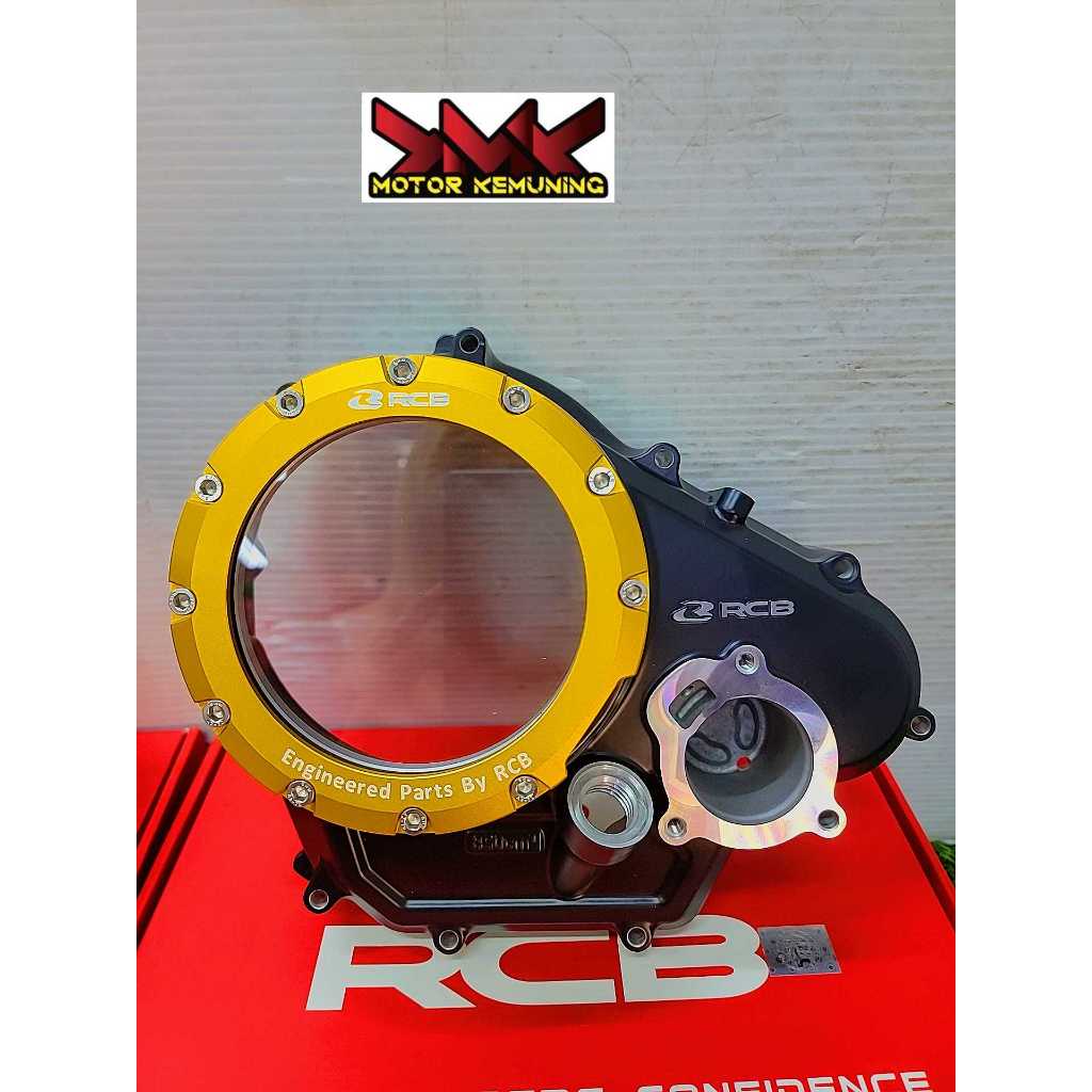 RCB Engine Cover Clutch Cover Yamaha Y15 R15 Y16 Blue/Red/Gold/Silver ...