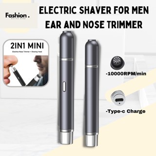 【Fashion OS】Electric Shaver Nose Hair Trimmer Men Beard Trimmer Shaver ...