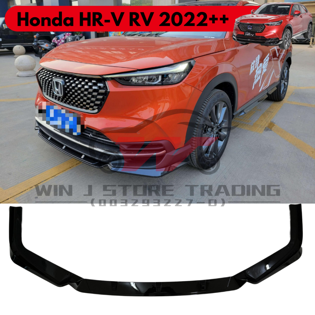 🔥NEW ARRIVAL🔥Honda HRV RV 2022++ Glossy Black RS Type Body Kit For HRV ...