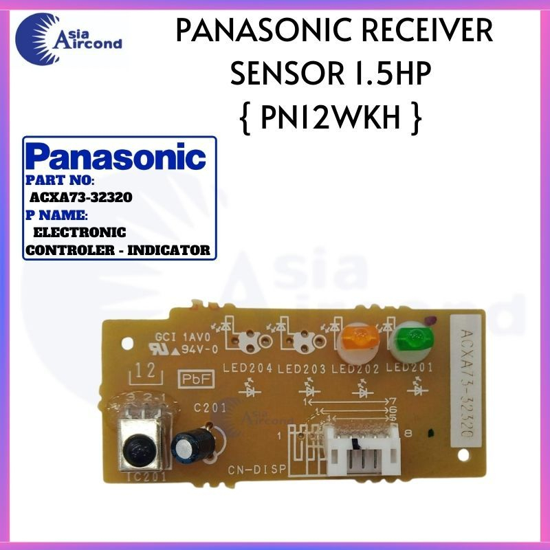 PANASONIC RECEIVER SENSOR 1.0HP-1.5HP { PN9/12WKH } (ACXA73-32320 ...