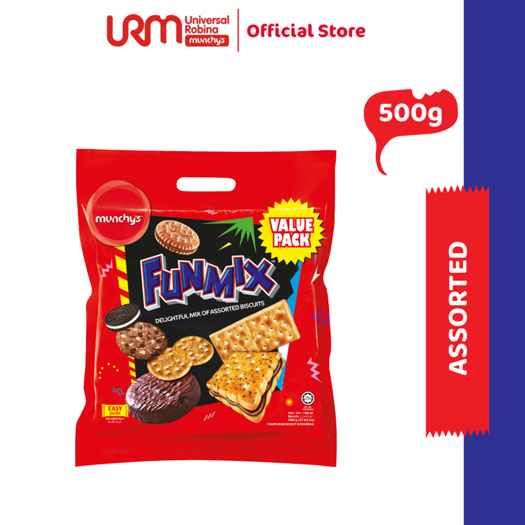 Munchy's Funmix Assorted Biscuit (500g) | Shopee Malaysia