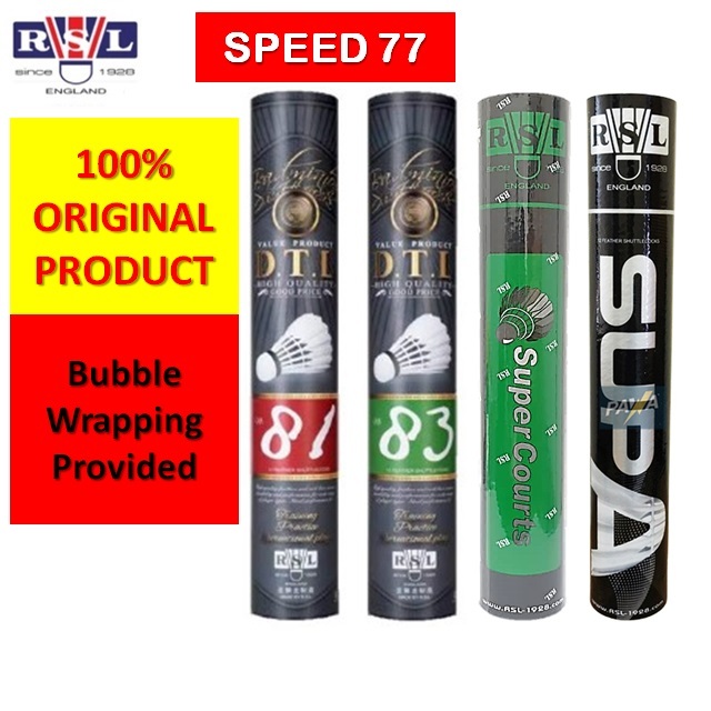 【ORIGINAL】RSL SUPA/DTL81/DTL83/G2/OFFICIAL/SUPERCOURT【BUBBLE WRAPPING ...