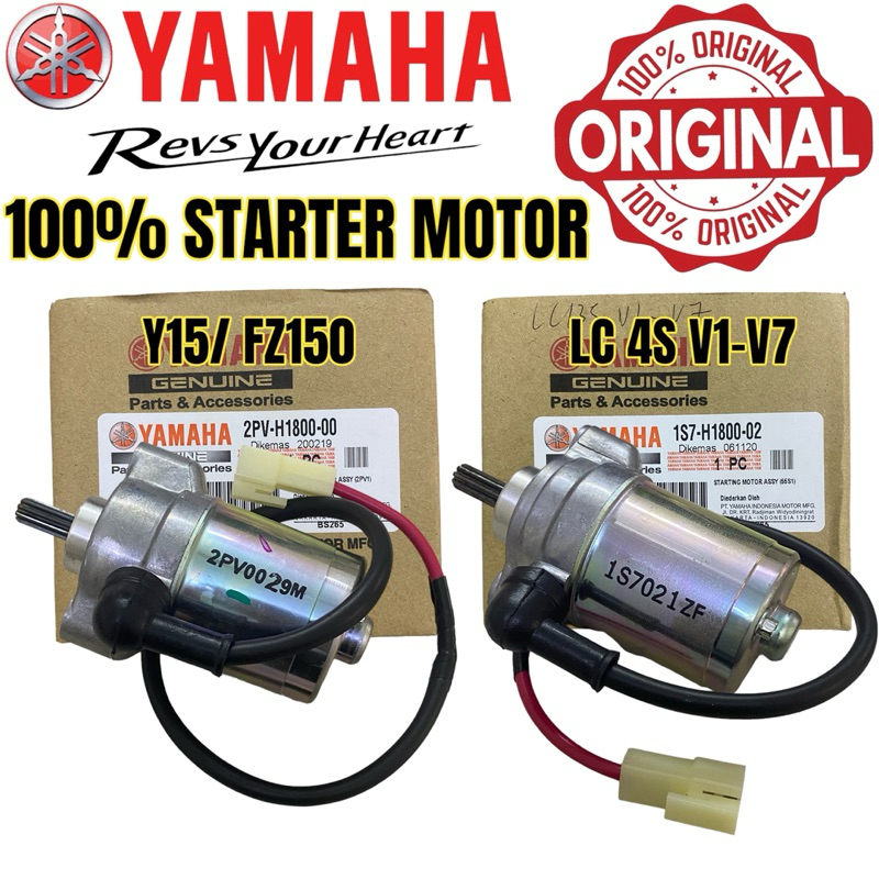 OFFER!! YAMAHA Y15ZR / FZ150 / LC135 4S 5S Y16ZR 100% ORIGINAL STARTER ...