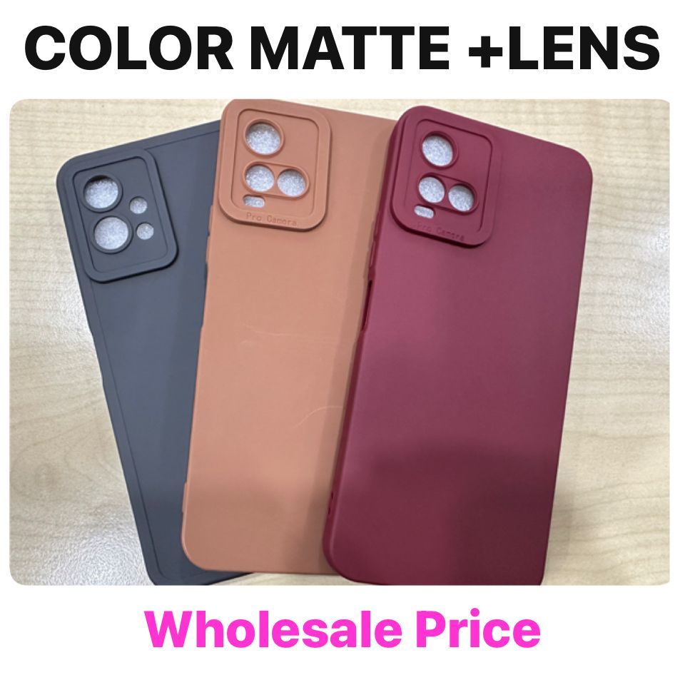 SAMSUNG A06 A05 A05S A03 A04 A02 A02S A03S A10 A10S A11 A12 A21S COLOR MATTE WIT LENS CASING ...