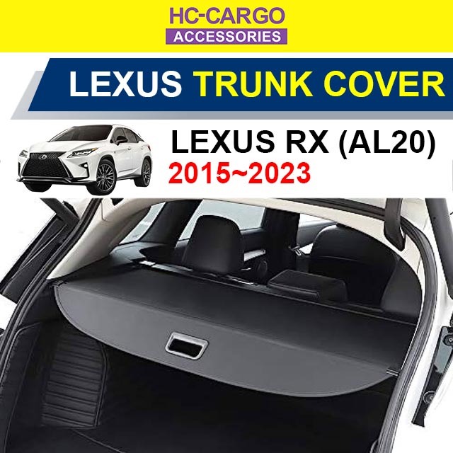 HC CARGO Lexus RX 2015 - 2023 AL20 Leather Retractable Trunk Cover Rear ...
