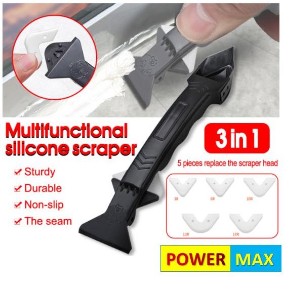 Silicone Scraper Silicone Sealant Remover Tool Silicone Repair Tool Kit ...