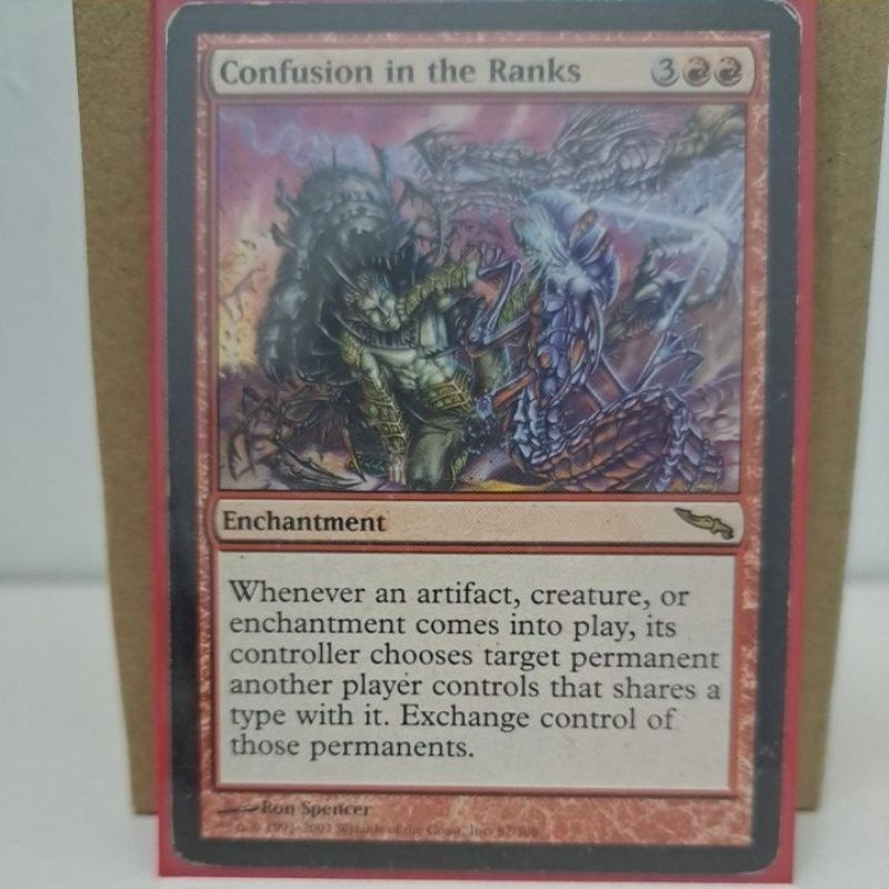 MTG Confusion in the Ranks (Mirrodin)(Rare) | Shopee Malaysia