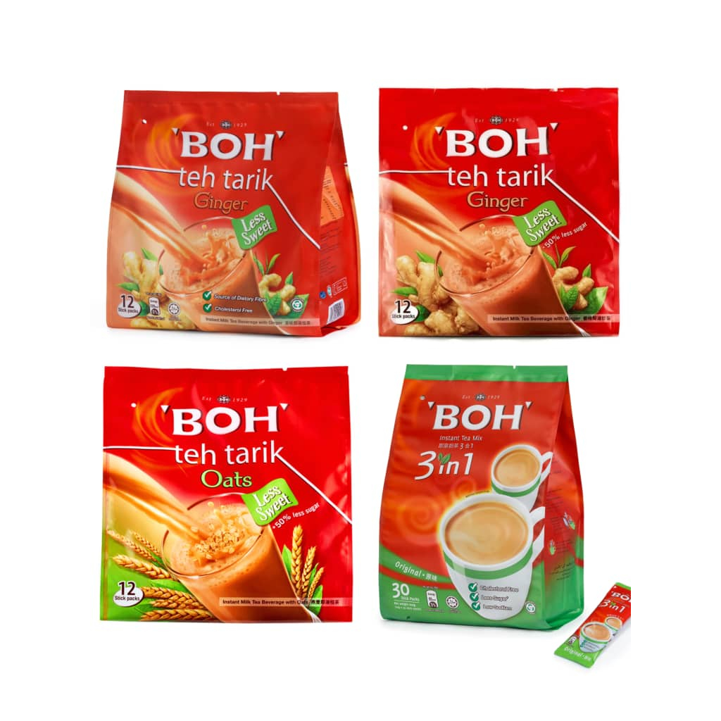 BOH Original 3 in1 Tea Mix / Less Sweet/ Teh Tarik Less Sweet ...