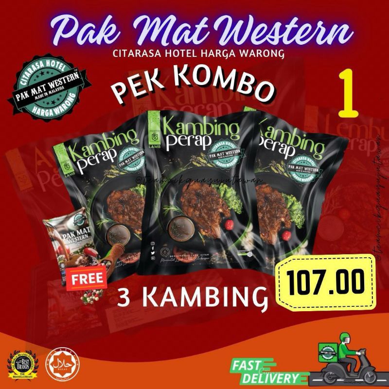 PAK MAT WESTERN KAMBING PERAP LEMBU PERAP CHICKEN GRILL KELANTAN ...
