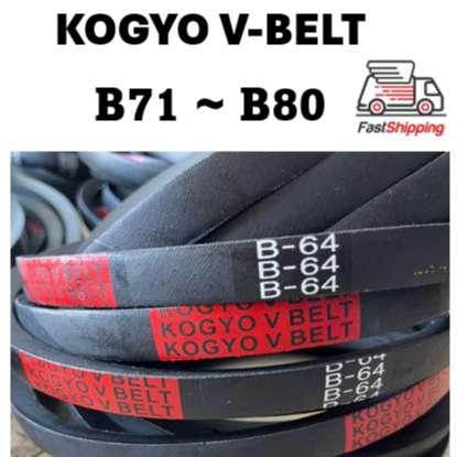 KOGYO Belt B71 B72 B73 B74 B75 B76 B77 B78 B79 Industrial Belting B 71 ...