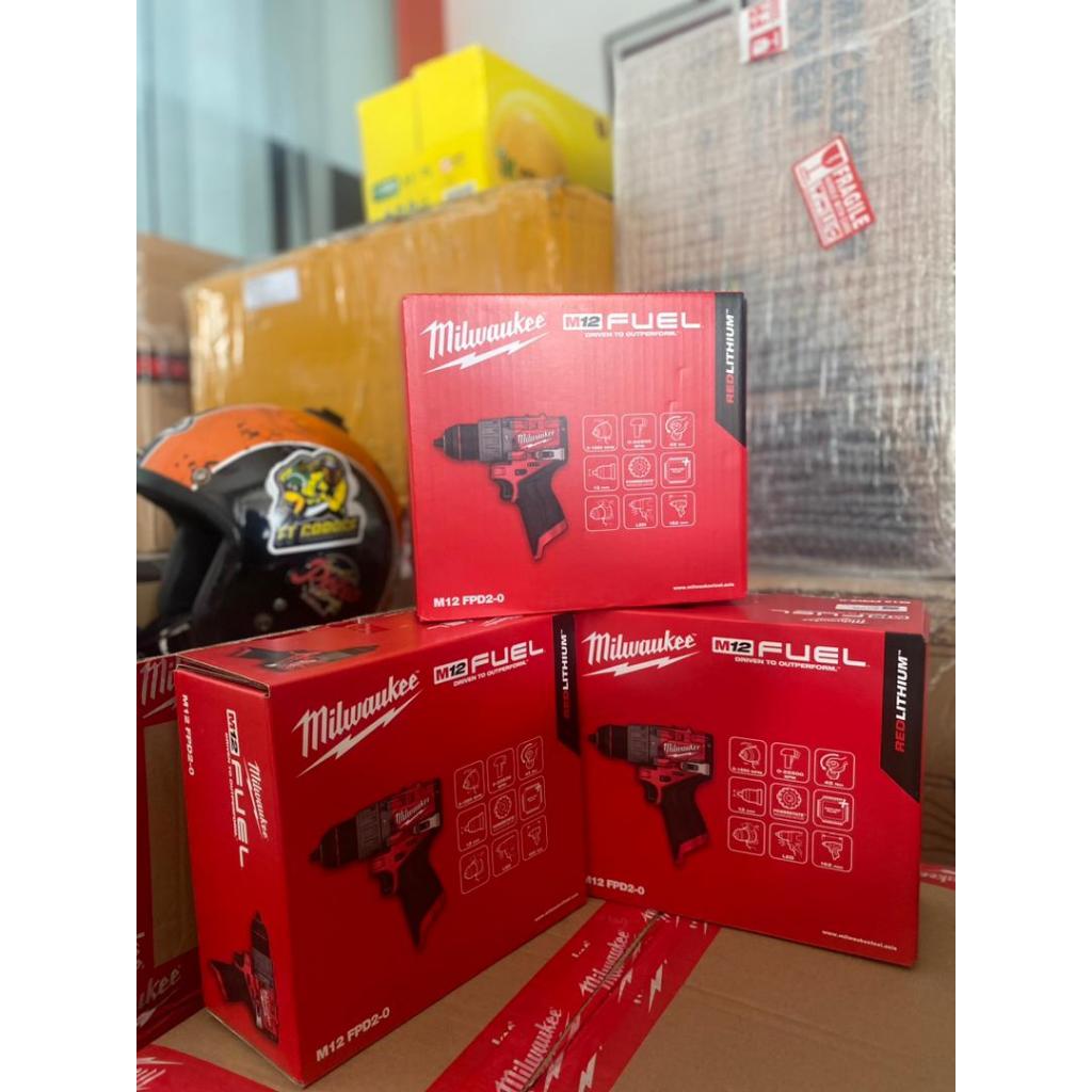 M12 FUEL™ Gen III 13mm Percussion Drill/Driver + Battery Kit | Shopee ...