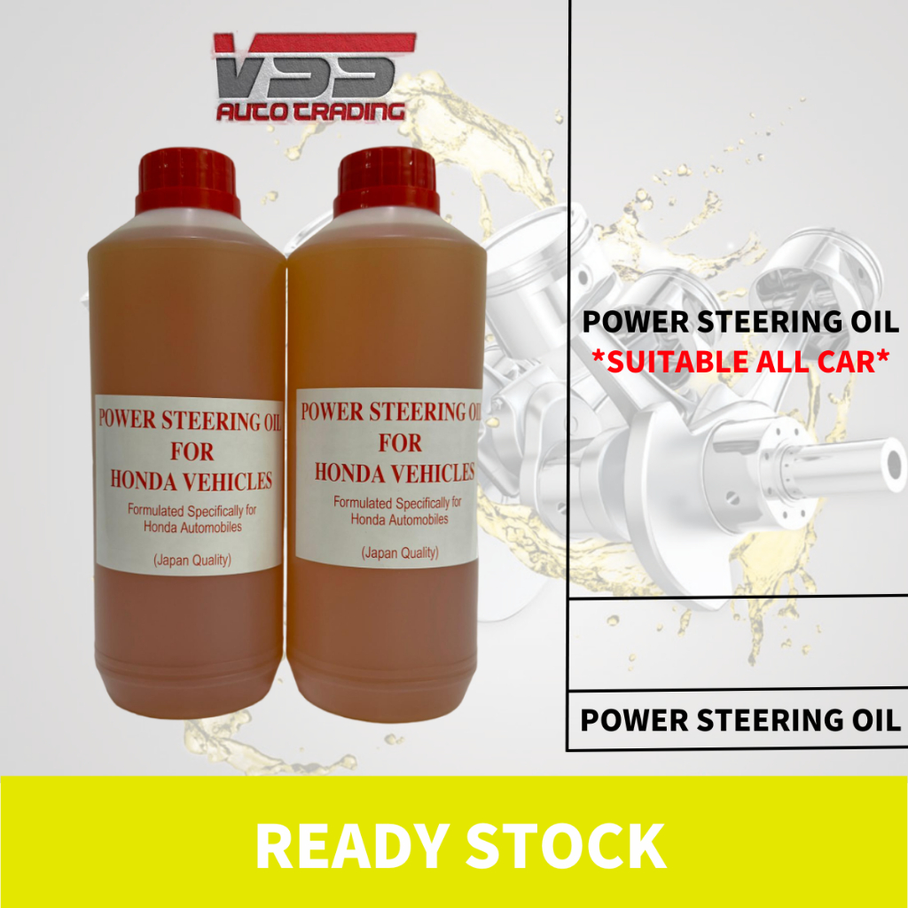 Original POWER STEERING FLUID OIL 1000ml Honda For all vehicle (1L ...